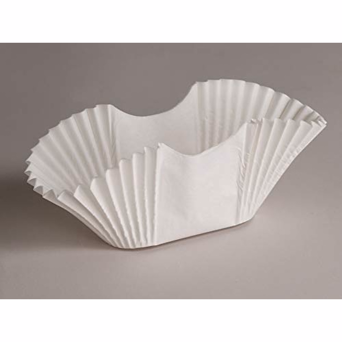 Hoffmaster 610750 Fluted Burger Cup/Taco Holder/Bagel Blanket, 3-3/4" Diameter x 2-5/8" Height, White (8 Packs of 250)