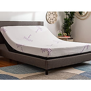 Tulo by Mattress Firm | 6 INCH Memory Foam Lavender Mattress | Pain-REDUCING Pressure Relief | Full Size