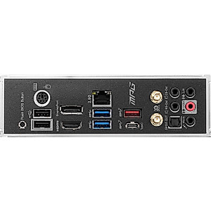 MSI MPG B550 GAMING EDGE WIFI Gaming Motherboard (AMD AM4, DDR4, PCIe 4.0, SATA 6Gb/s, M.2, USB 3.2 Gen 2, AX Wi-Fi 6, HDMI/DP, ATX, AMD Ryzen 5000 Series processors)