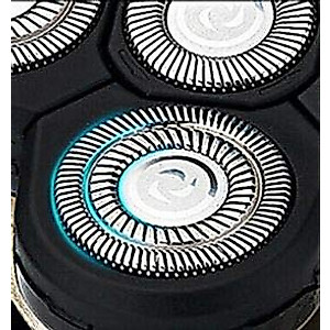 Premium Replacement 5 Blades System Shaving Heads Fit for Bald Shavers for Men