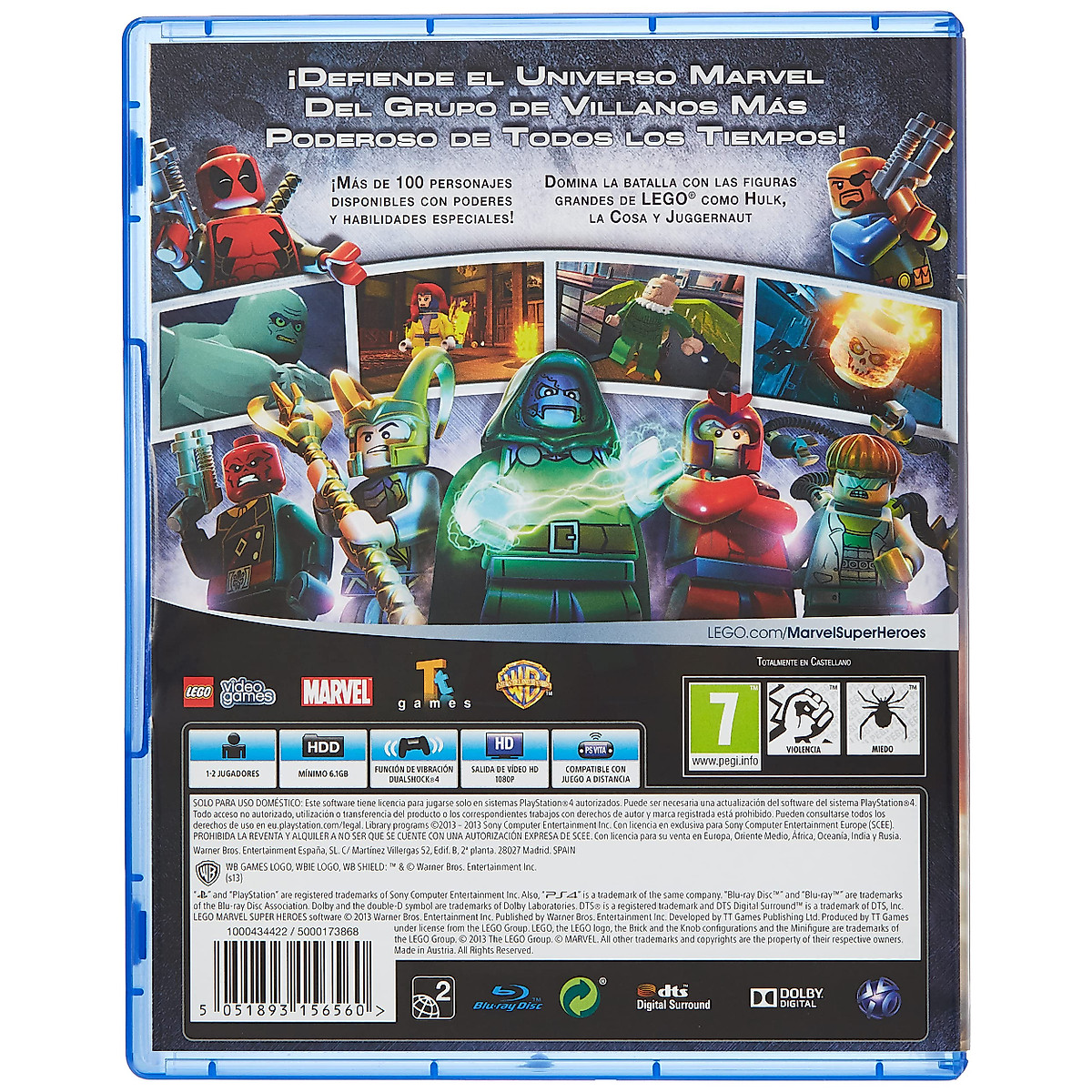 Lego Marvel Super Heroes (PS4)