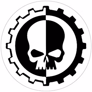 Jess-Sha Store 3 PCs Stickers Warhammer 40k Adeptus Mechanicus, Warhammer Sticker for Laptop, Phone, Cars, Vinyl Funny Stickers Decal for Laptops, Guitar, Fridge