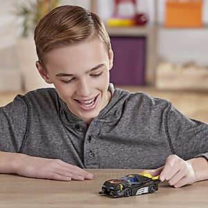 Transformers Bumblebee Cyberverse Adventures Action Attackers Warrior Class Stealth Force Hot Rod Action Figure, Fusion Flame Move, 5.4-inch