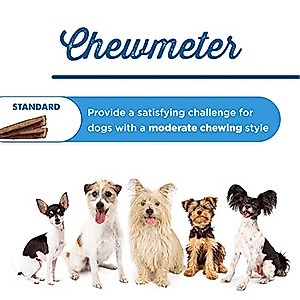 Best Bully Sticks 4 Inch All-Natural Bully Sticks for Dogs - 4” Fully Digestible, 100% Grass-Fed Beef, Grain and Rawhide Free | 8 oz