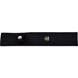 Z-Hunter – Fixed Blade Survival Knife – Partially Serrated Black Steel Blade with Sawback, Full Tang, Green Cord Wrapped Handle w/Lanyard, Nylon Sheath, Outdoor, Hunt, Camp, Hike, Survival, ZB-103