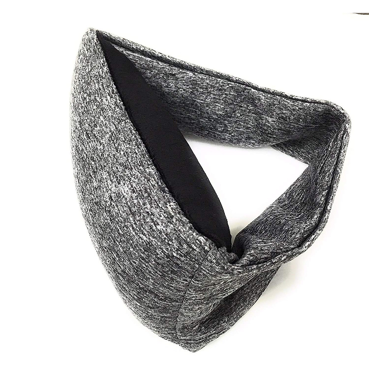 7777777 2 in 1 Travel Pillow and Eye Mask Ultra Soft Neck Pillow Compact and Versatile Travel Voyage Pillow Portable for Airplanes, Cars, Office Naps, Camping, Trains