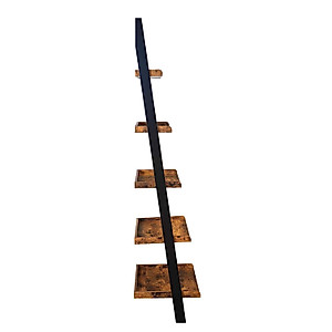 Convenience Concepts American Heritage Bookshelf Ladder, Barnwood/Black