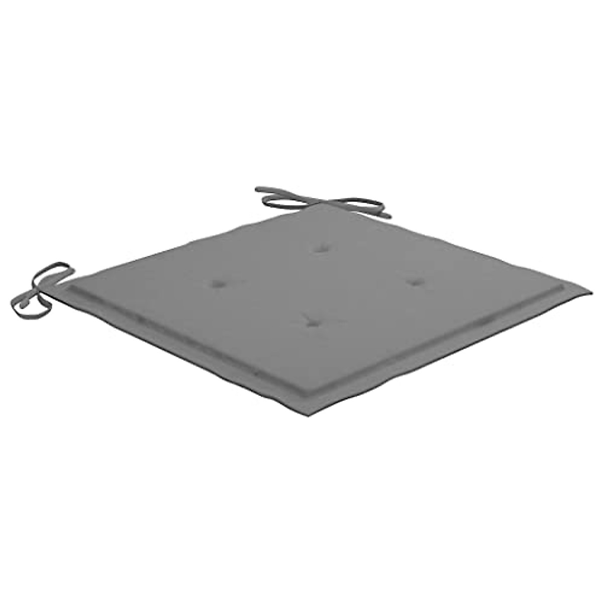 imasay Garden Chair Cushions 2 pcs Gray 19.7"x19.7"x1.2"