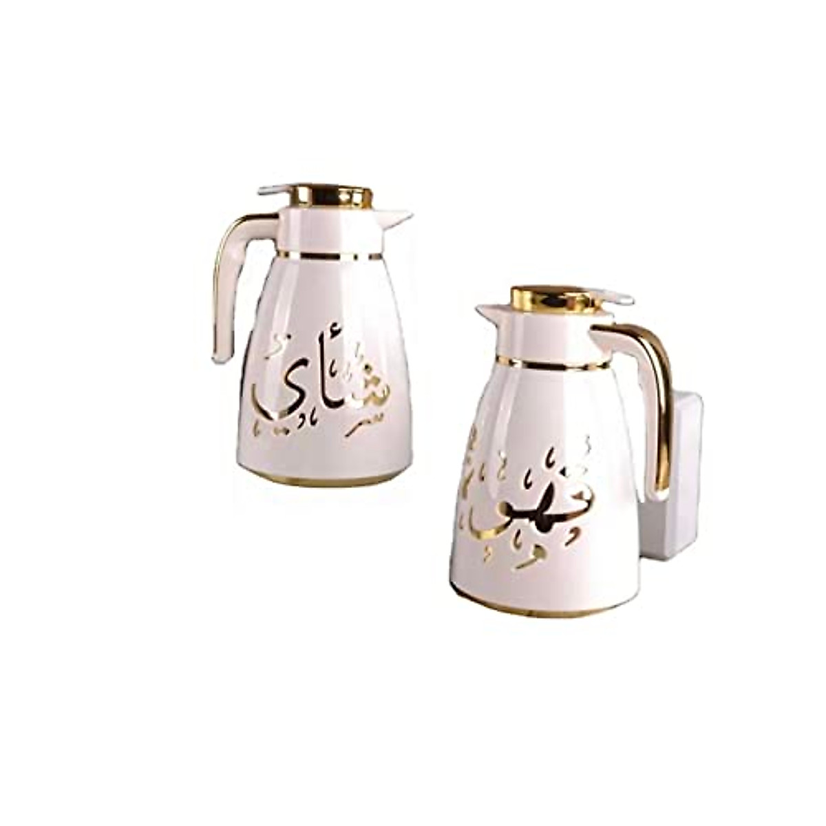 Arabic style inner glass insulated vacuum thermos flasks, for keeping hot and iced tea or beverages, ideal for hot h1b thermso flask