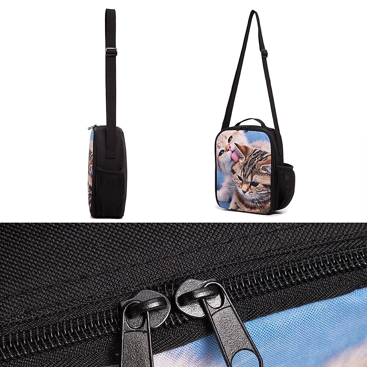 CAIWEI 3D Animal Dinosaur Insulated Lunch Box Cooler Bag