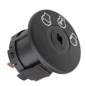 NITOYO Lawn Mowers Tractor Ignition Switch with Two Keys Compatible with Cub Cadet, Riding Lawn Mowers, Troy-Bilt, MTD, Craftsman, Husqvarna, Delta, JD Riding Lawn Mower 9, 925-04659，725-04659