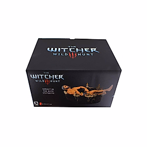 Dark Horse Deluxe The Witcher III: The Wild Hunt: Geralt in Bath Polyresin Statuette Brown