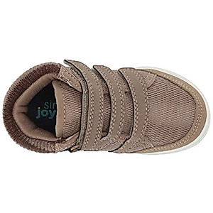 Simple Joys by Carter's Daniel High-Top Sneaker, Khaki Tan, 12 US Unisex Little Kid