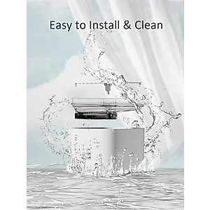 Cat Water Fountain 102oz/3L Automatic Pet Fountain Cat Water Dispenser with Replacement Filters for Cats, Dogs, Multiple Pets Water Bowl Dog Drinking Dispenser Cat Feeding & Watering Supplies, White