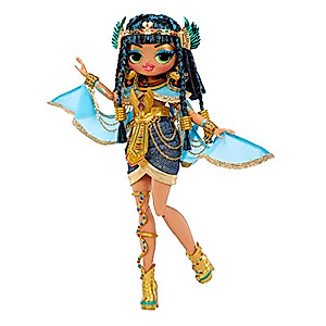 LOL Surprise OMG Fierce Collector Cleopatra Fashion Doll- Limited Edition 11.5" Premium Collector Doll with Luxe Blue & Gold Royal Outfit Accessories, Holiday Toy, Great Gift for Ages 4 5 6+ Years Old