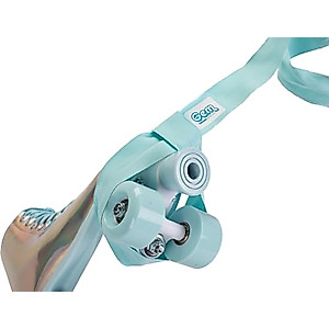 GEM QUAD ROLLER SKATES - Holographic Blue, Size 7-10