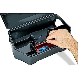 Rat Bait Station Outdoor 2 Pack - Rat Trap Outdoor with Key Eliminates Rats Fast. Keeps Children and Pets Safe Indoor Outdoor (2 Pack) (Bait not Included)