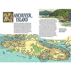 On Island Time: A Traveler's Atlas: Illustrated Adventures on and around the Islands of Washington and British Columbia (Drawn The Road)