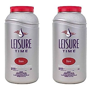 Leisure Time Renew Granular Spa Hot Tub Shock Oxidizer Chemicals, 5 Lb (2 Pack)