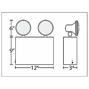 Metal Emergency Light