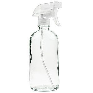 Glass Spray Bottle - Empty Refillable 16 oz Container is Great for Essential Oils, Cleaning Products, Homemade Cleaners, Aromatherapy, Misting Plants with Water, and Vinegar Mixtures for Cleaning