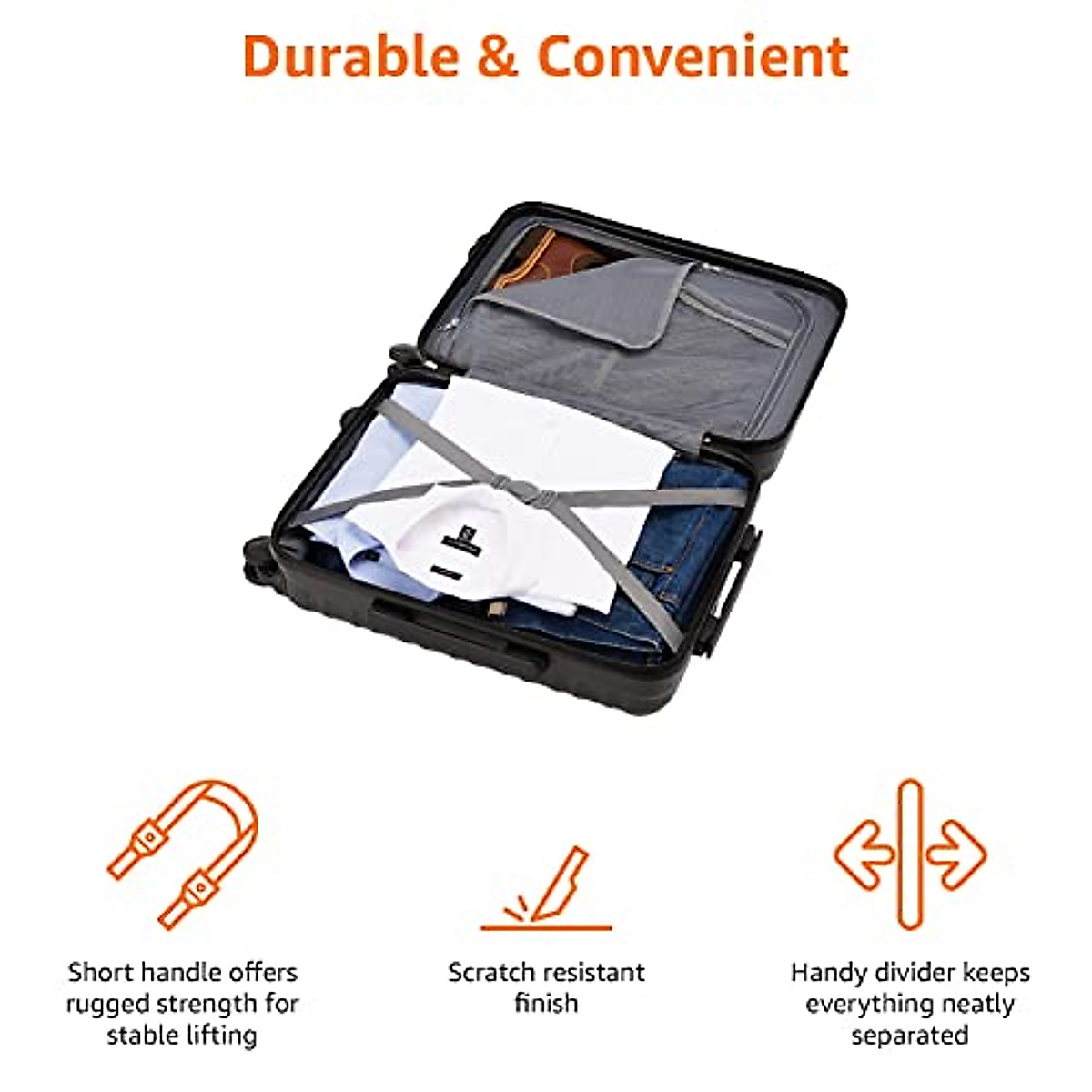 Amazon Basics Standard, Black, std