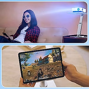 GuaziV Aluminum Tablet Stand, 360°Rotating Base Folding iPad Desk Stand, Adjustable Tablet Stand for iPad Air 4/Mini, iPad 10.2/9.7, Kindle, E-Reader, Fire and 4.7"-13.5" Cell Phone & Tablets