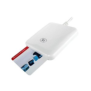 USB ACR38_I1 CAC Contact Smart Chip Card Reader Writer Support ISO7816 A B C Memory Cards (Install Driver Required) by XCRFID
