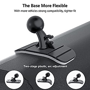 3M Vhb Sticky Adhesive Pads Replacement Mount ,Car Dashboard Sticker Mount for Magnetic Phone Car Mount,Car Mount Adhesive , 3M Adhesive Pads,Car Mount Sticker Tapes,Ball Diameter 16MM