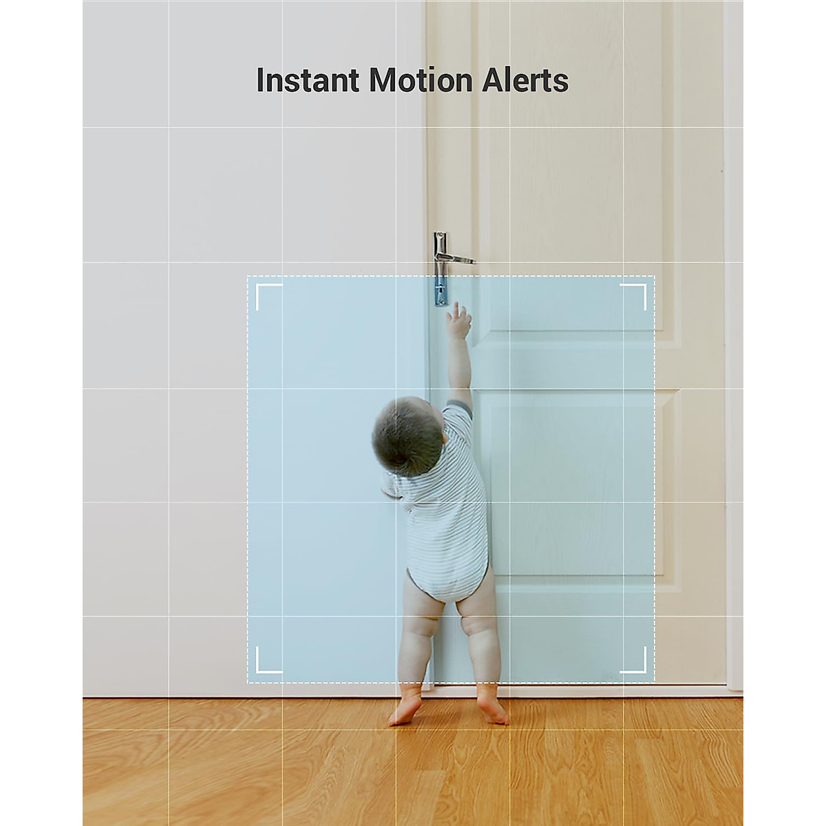 EZVIZ Indoor Security Camera 1080P, Motion Alert, Night Vision, Baby/Pet/Elder Monitoring, 135° Wide Angle, 2-Way Audio, Works with Alexa Google (CTQ2C-WH)