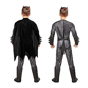 Rubies DC Comics Deluxe Boy's Batman Costume for Themed Parties and Halloween, X-Small