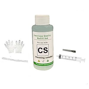 VC Printhead Cleaning Kit Replacement for All Inkjet Printers Such as Brother HP Canon Inkjet EcoTank Officejet Deskjet Pixma Printers Print Head Cleaning Solution 100ml