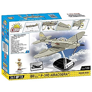 COBI Historical Collection WWII Bell® P-39D AIRACOBRA® Aircraft