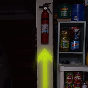 Anti Slip Tape | Glow in The Dark | Non-Slip Safety Friction Tape | Waterproof Outdoor | Home, Commercial & Industrial Use, Stair Tread, Ladders | Clear Grip Tape | 2 in x 30 Ft