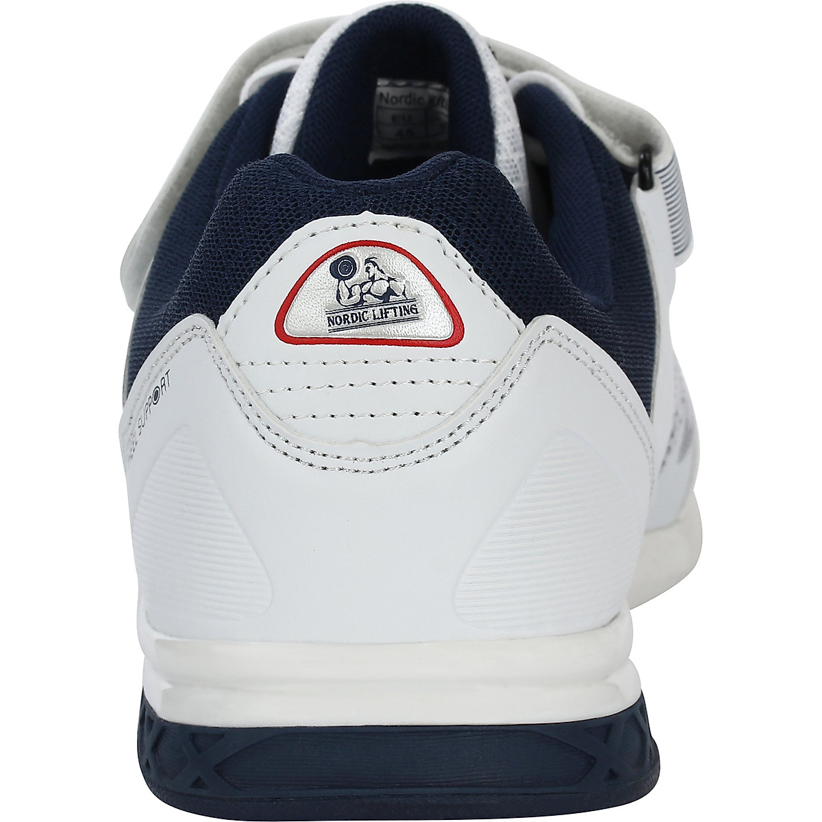 Nordic Lifting Weightlifting Shoes Compatible for Crossfit & Gym - Men's Sneakers - VENJA (White, 8 US)