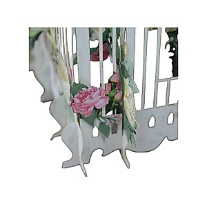 Paper d'Art Flower Cage 3D Pop Up Greeting Card