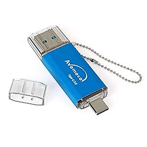 Avomoco USB 3.1 64GB Type C Dual High Speed Flash Drive for USB C Phones,Tablets,Photo Memory Drive for Samsung Galaxy S8/S8+/S9/S9+,Note7/8/9,A6S/A9S,Google Pixel,LG,Hua Wei(Not for MacBook pro 2018)