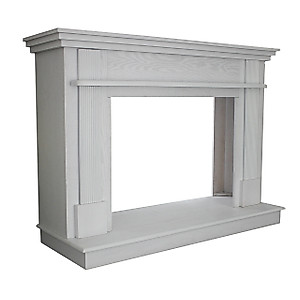 Ashley Hearth AG34MK-W White Mantel Kit for AGVF340 Stove