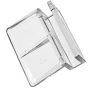 MEETOOT 4pcs Fish Tank Bracket 5mm Acrylic Fish Tank Support Tools Clear Aquarium Fish Tank Glass Cover Clip Support Holder