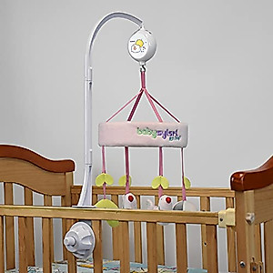 Baby Mobile arm, Crib Mobile arm with Crib Mobile Motor, Musical Crib Mobile, Baby Mobile for Crib, Mobile Holder for Crib,-Gray (Gray, 26'')