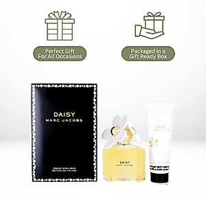 Marc Jacobs Daisy 2-Piece Fragrance Gift Set for Women (Eau de Toilette Spray, 3.4 Ounce and Luminous Body Lotion, 2.5 Ounce)