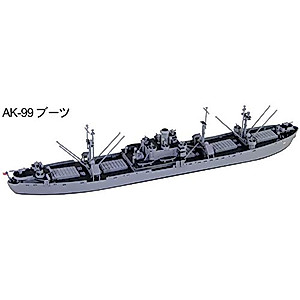 Pit Road ML21 1/700 Skywave Series US Navy Cargo Ship (AK-99 Boot/AK-121 Zabic) Liberty Ship Set of 2 Plastic Model