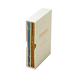 DesignWorks Ink Set of 5 Travel Notebook Set | Travel Planner Includes Prompts with Trip Budget, Goals, Packing List, & Trip Log - Adventure Keepsake from Anderson Design World (JTBS-2022AD)