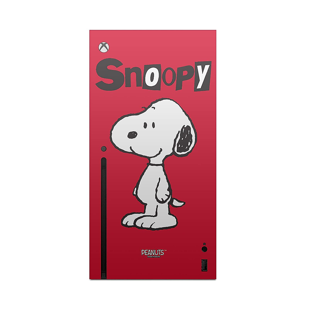 Head Case Designs Officially Licensed Peanuts Snoopy Character Graphics Vinyl Sticker Gaming Skin Decal Cover Compatible With Xbox Series X Console and Controller Bundle
