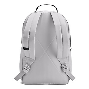 Under Armour Unisex-Adult Loudon Backpack, (014) Halo Gray/Rush Red/Black, One Size Fits Most