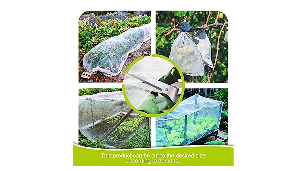 Secure Your Garden with Ultra-Fine Mesh Netting 10x33Ft
