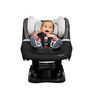 Maxi-Cosi Pria All-in-One Convertible Car Seat, rear-facing, from 4-40 pounds; forward-facing to 65 pounds; and up to 100 pounds in booster mode, Silver Charm