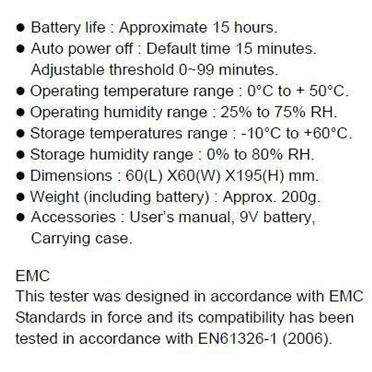 EMF Meter HF-B3G Triple Axis HF RF Analyzer and Detector Calibrated Measuring Emissions from Cell Phones, Smart Meters, Cell Towers, Microwave, Bluetooth - for EMF Home Inspections Free Support