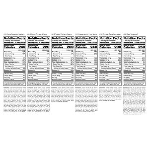 HMR Customer Favorites Entrée Pack | Pre-packaged Lunch or Dinner | Pack of 6 Ready to Eat Meals | 12-20 grams of Protein per Entrée | Low Calorie Food | 7-8oz Servings per Meal