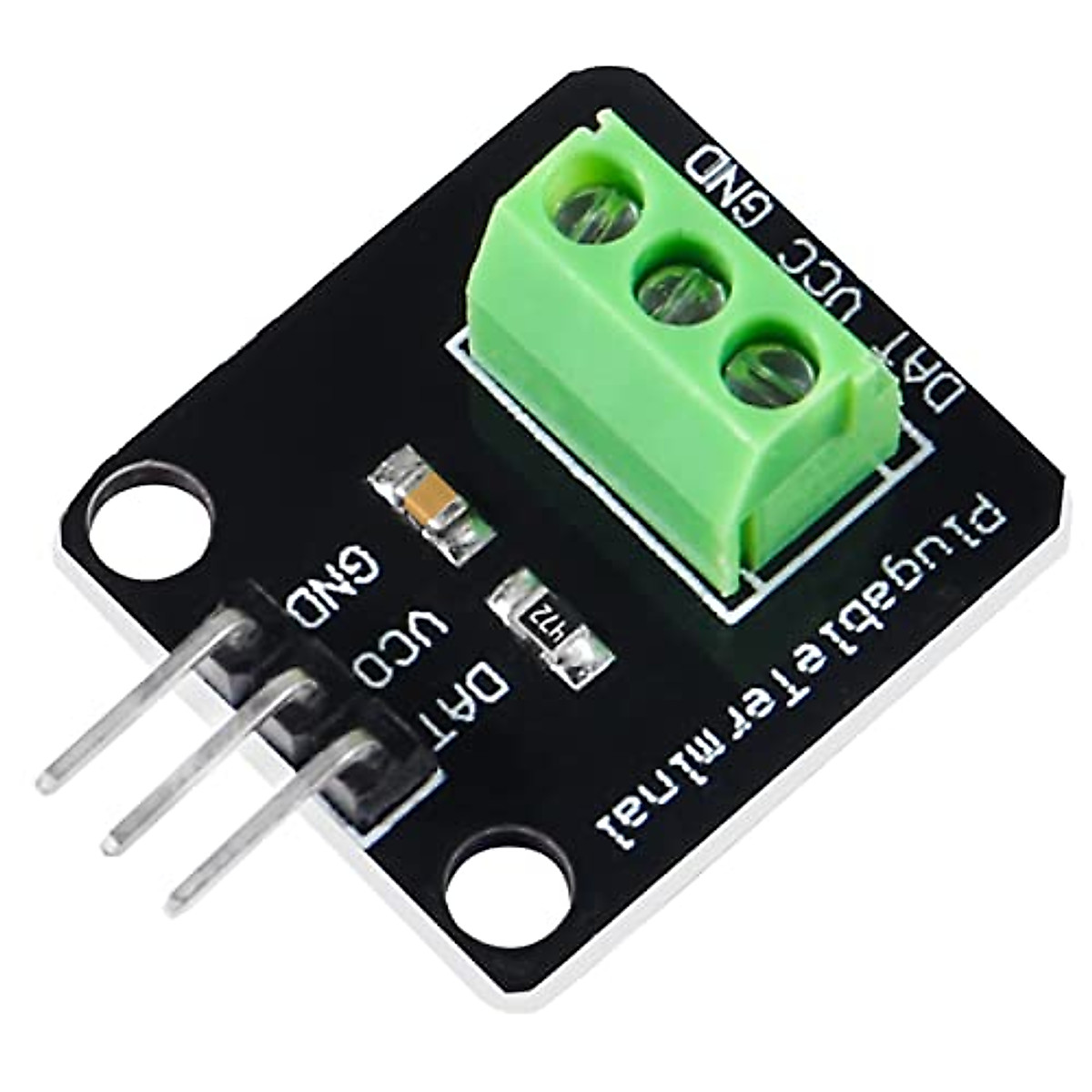Coliao 6pcs DS18B20 Temperature Sensor Module Kit with 1 m/ 3.2 Ft Waterproof Digital Stainless Steel Probe -55℃ to +125℃ for Raspberry Pi
